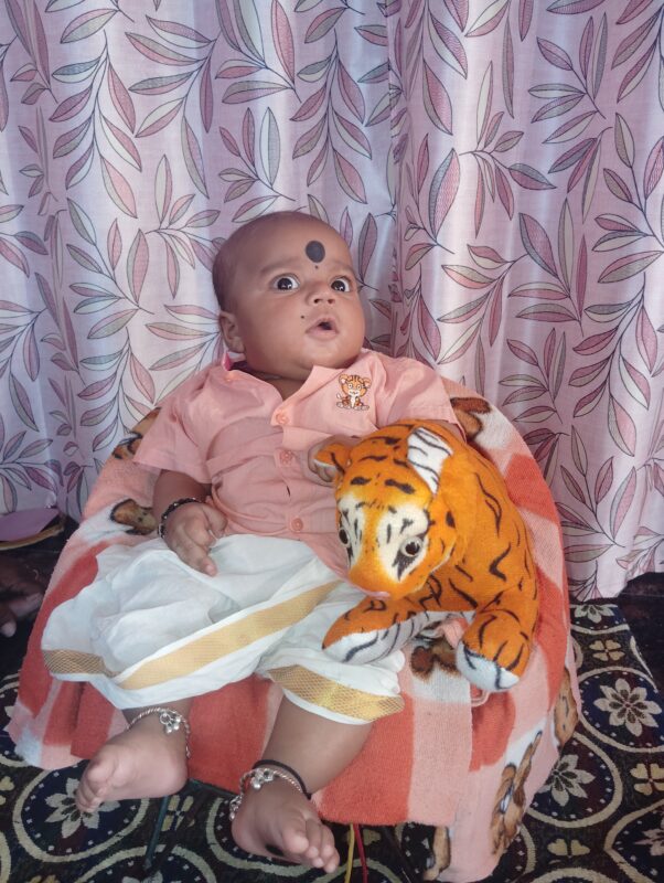 Vote For Sriansh — CuteBabyVote Baby Photo Contest February 2025 (Phase 2)